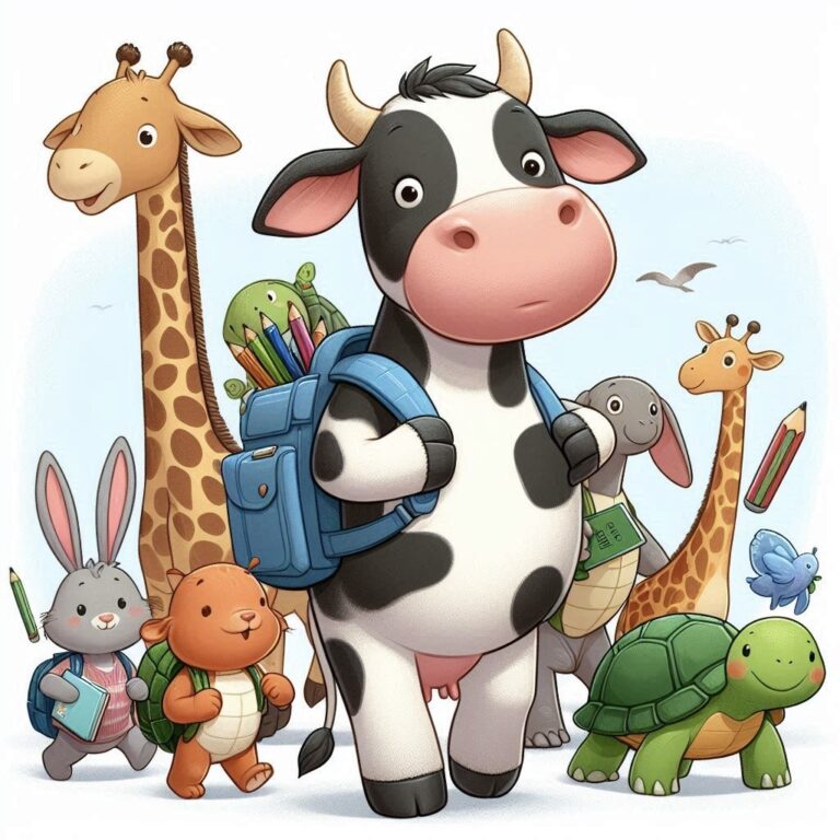 La vaca estudiosa, de María Elena Walsh - Ana María Pantoja